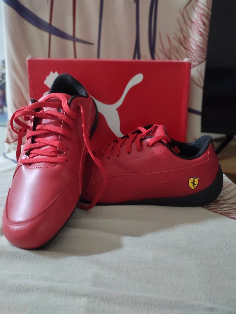 Puma Red Rubber Shoes, Men's Fashion, Footwear, Sneakers on Carousell