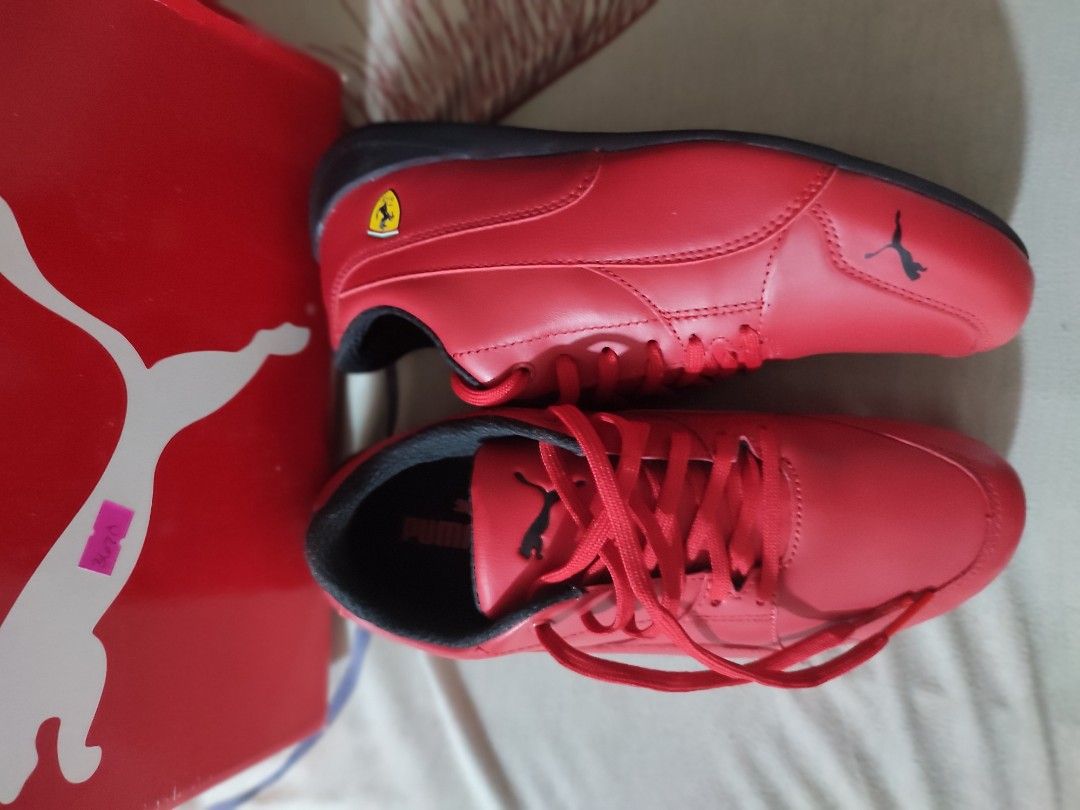 Puma Red Rubber Shoes, Men's Fashion, Footwear, Sneakers on Carousell