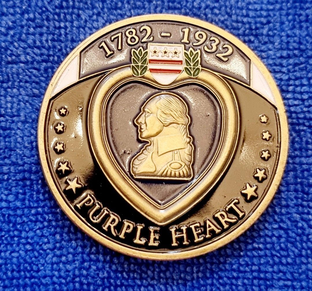 Purple Heart Commemorative coin, Hobbies & Toys, Memorabilia ...