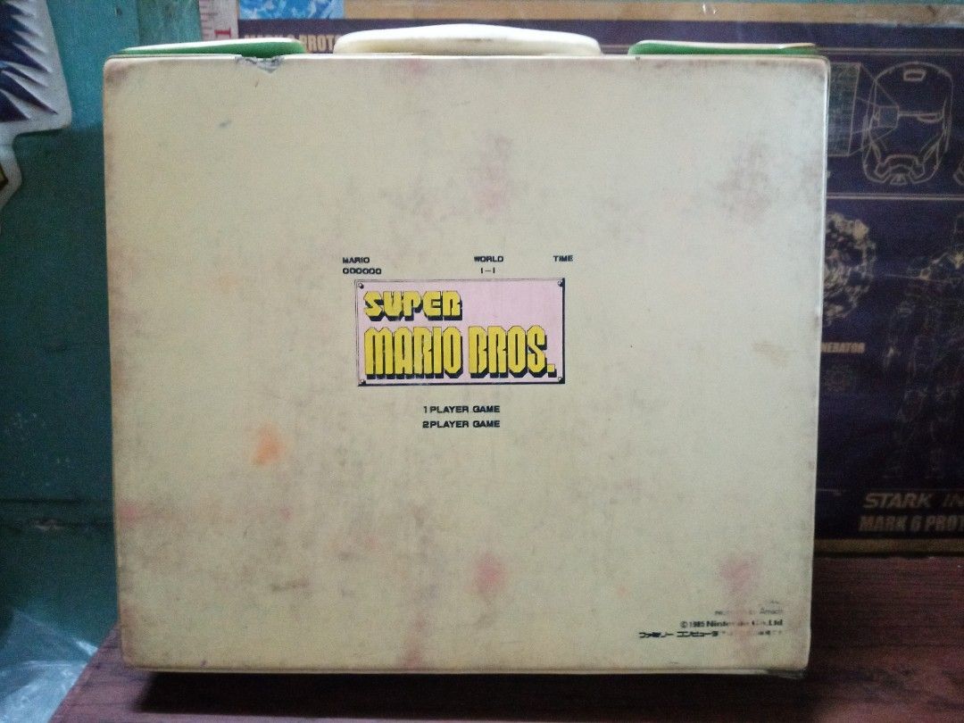 Rare 1985 Super Mario Bros. Edition Family Computer Box Case, Video ...