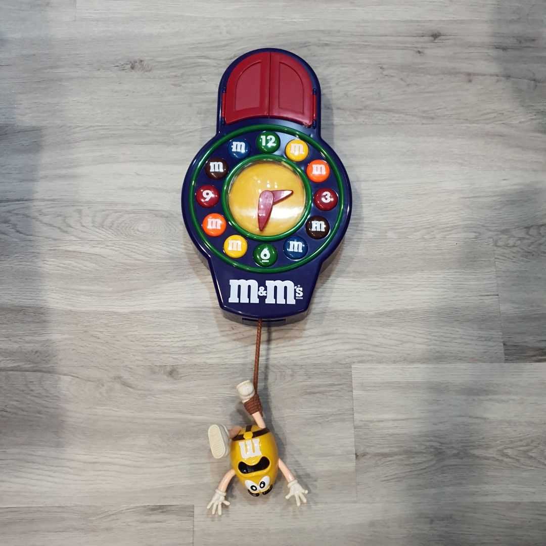 Rare m&m's animated cuckoo wall clock, Furniture & Home Living, Home ...