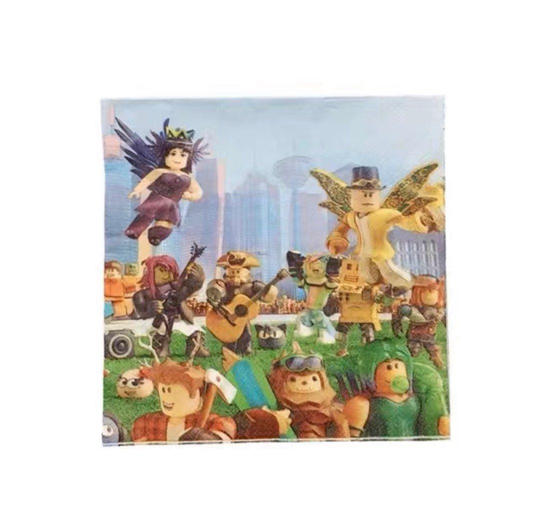 [Ready Stock] New Arrival ~ (Set of 9) Roblox Game themed Party ...