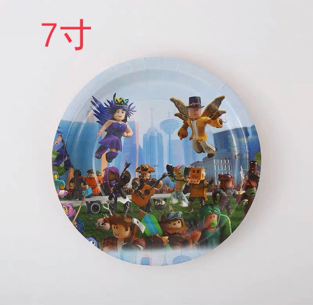 [Ready Stock] New Arrival ~ (Set of 9) Roblox Game themed Party ...