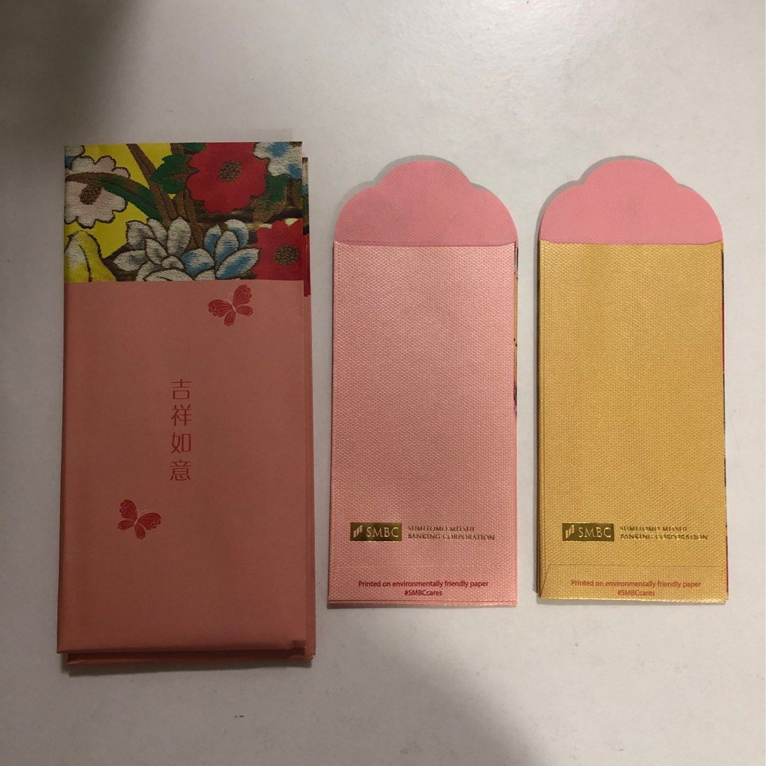 Red Packets - 2 designs per pack (SMBC) - BN!!!, Hobbies & Toys ...