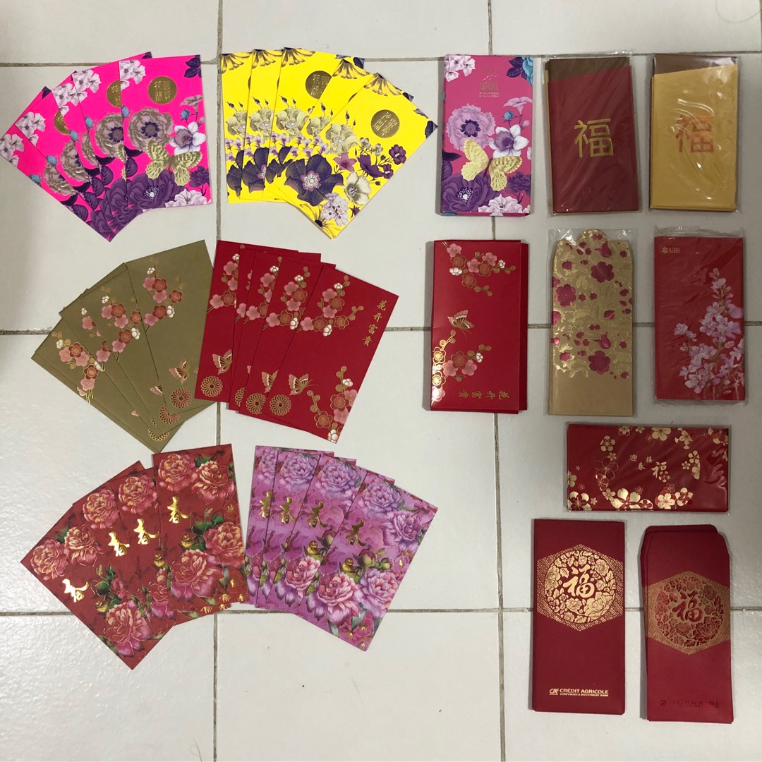 Red Packets Bundle Sale (4 pkt for $15) - BN!!!, Hobbies & Toys ...