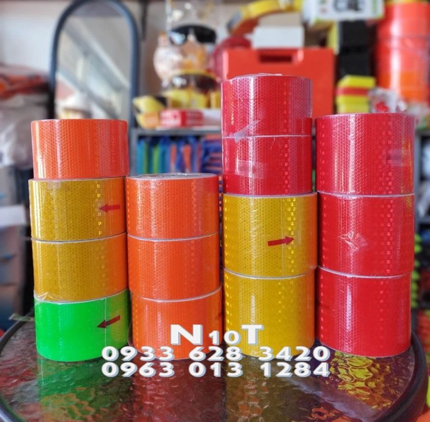 Reflective Sticker Plain Color Hi - vis, Hobbies & Toys, Stationary ...