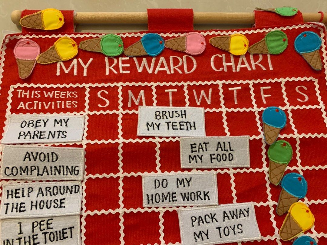 Reward Chart for Kids, Hobbies & Toys, Toys & Games on Carousell