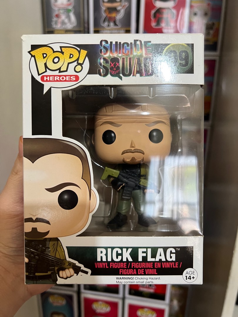Rick Flag Funko Pop, Hobbies & Toys, Toys & Games on Carousell