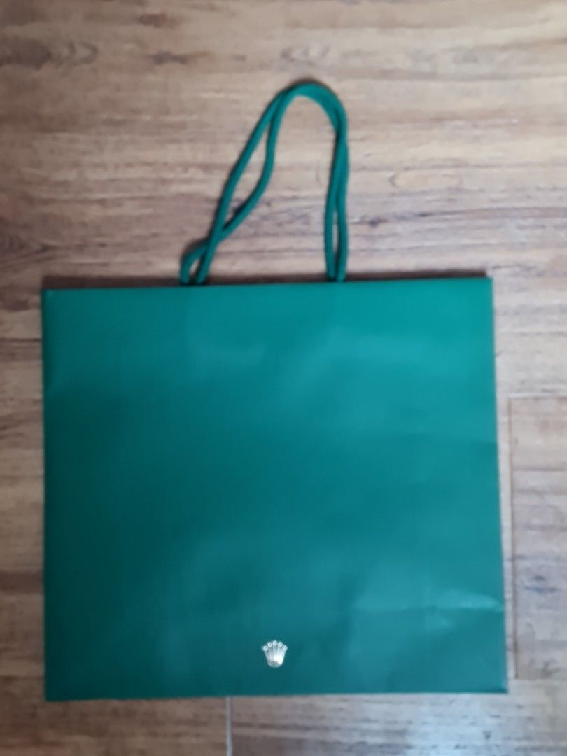 Rolex Paper Bags, Luxury, Watches on Carousell