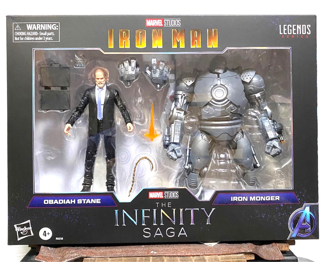 [Sale] Hasbro Marvel Legends Infinity Saga Iron Man Obadiah Stane and ...