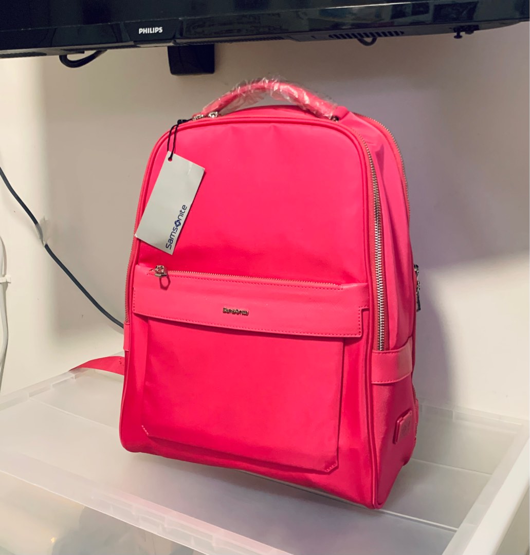 Samsonite Zalia 2.0 Backpack - Raspberry Pink, Women's Fashion, Bags ...