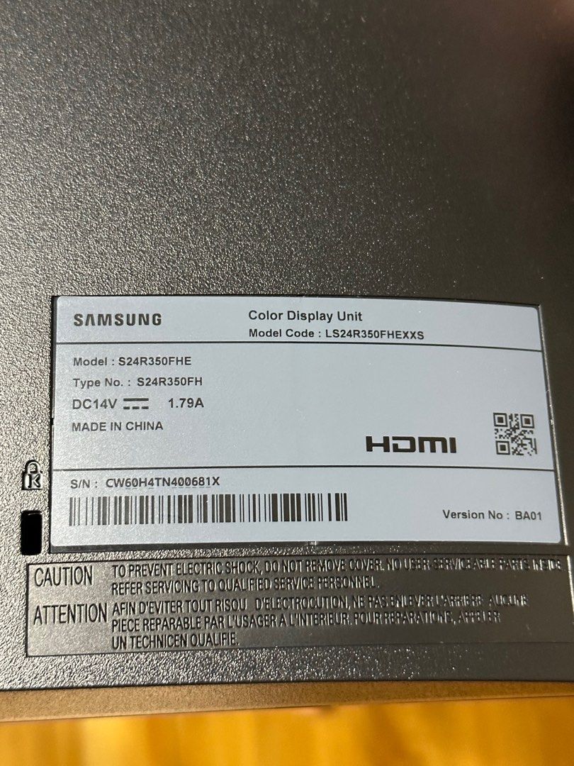 Samsung 24 inch monitor, Computers & Tech, Desktops on Carousell