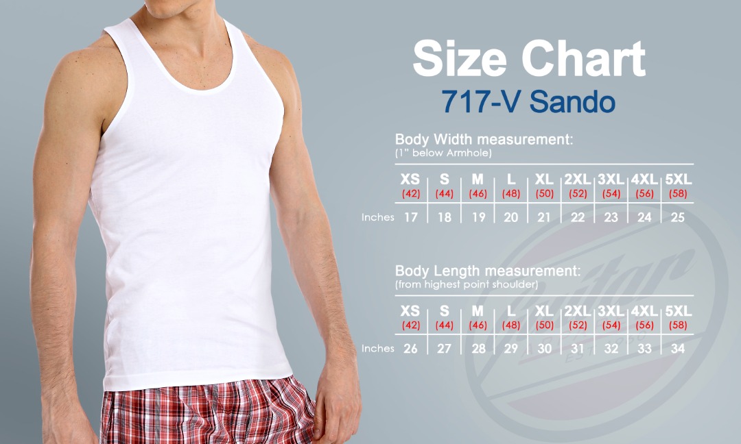 Sando Plain White for Adult Men Cotton Wear, Men's Fashion, Tops & Sets ...