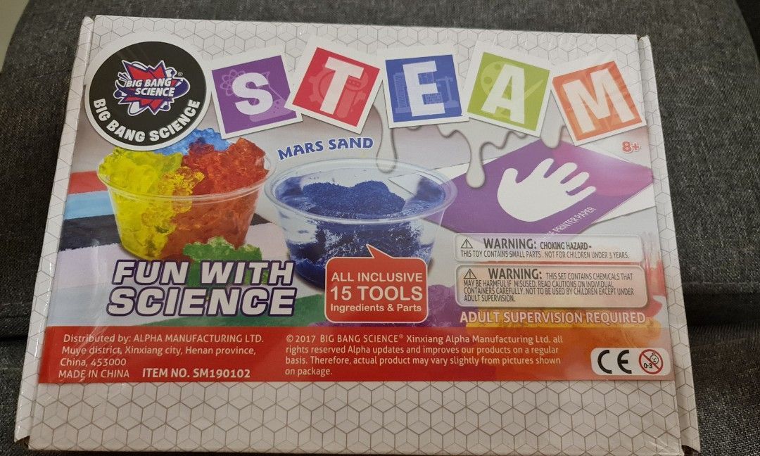 SCIENCE EXPERIMENT KIT (MARS SAND), Hobbies & Toys, Toys & Games on ...