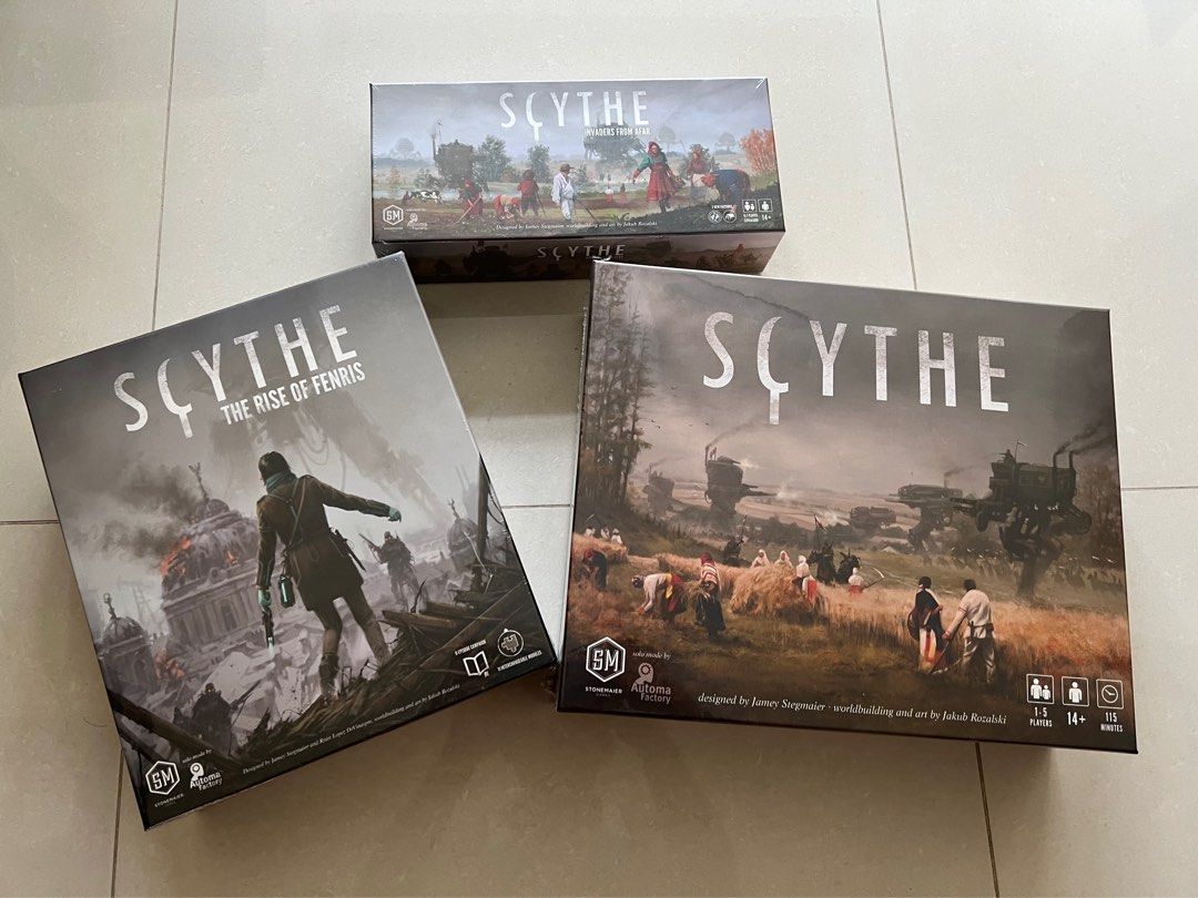 Scythe Board Game with Expansions, Hobbies & Toys, Toys & Games on ...