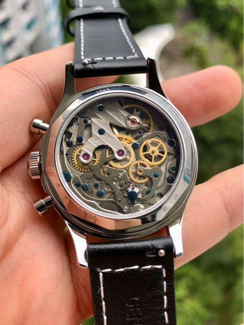 Seagull 1963 ST19 chronograph, Men's Fashion, Watches & Accessories ...