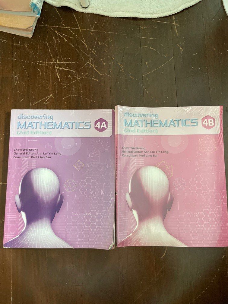 Secondary 4A 4B math textbook, Hobbies & Toys, Books & Magazines ...