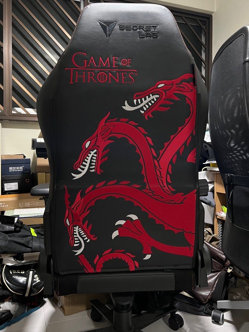 Secretlab Titan 2020 - GOT House Targaryen, Furniture & Home Living ...