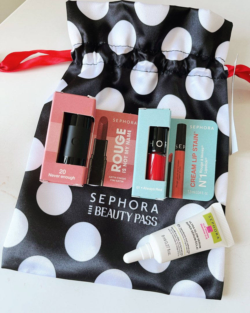 Sephora bundle lipstick and serum, Beauty & Personal Care, Face, Makeup ...