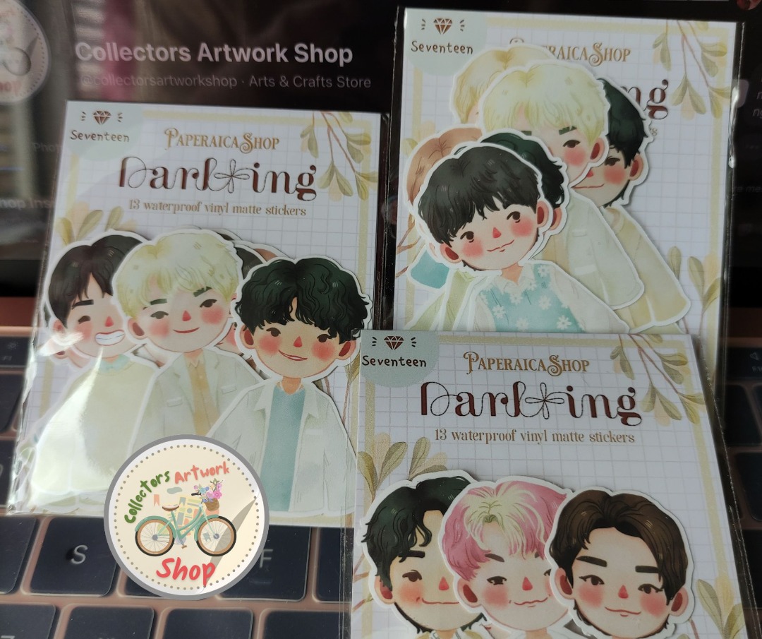 Seventeen Darling Sticker Pack, Hobbies & Toys, Stationery & Craft ...