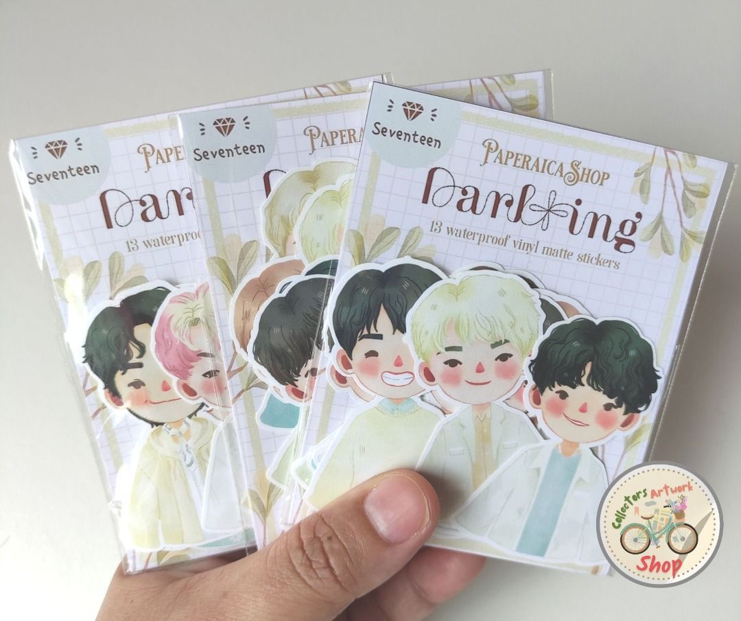 Seventeen Darling Sticker Pack, Hobbies & Toys, Stationery & Craft ...