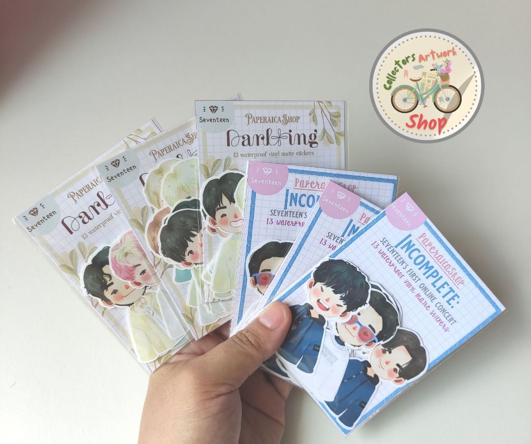 Seventeen Darling Sticker Pack, Hobbies & Toys, Stationery & Craft ...