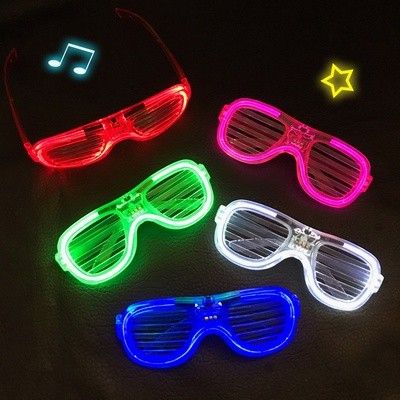 **sg ready stock** LED Glow Light Glasses for party, Light Up Shades ...