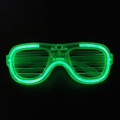 **sg ready stock** LED Glow Light Glasses for party, Light Up Shades ...