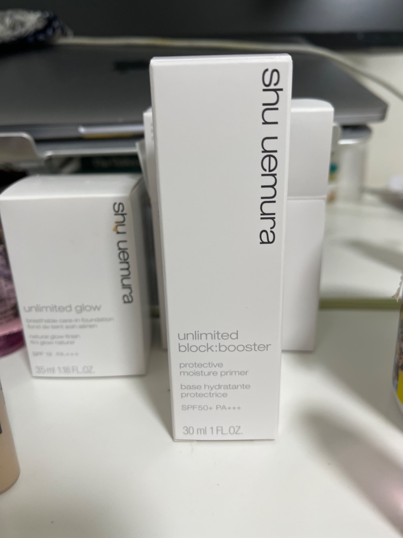 Brand New Unopened Shu Uemura Unlimited Block Booster Primer (Sakura ...