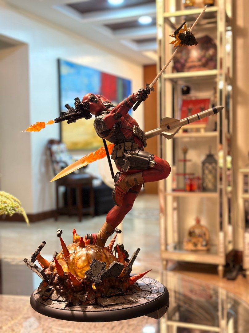 Sideshow Deadpool Premium Format, Hobbies & Toys, Toys & Games on Carousell