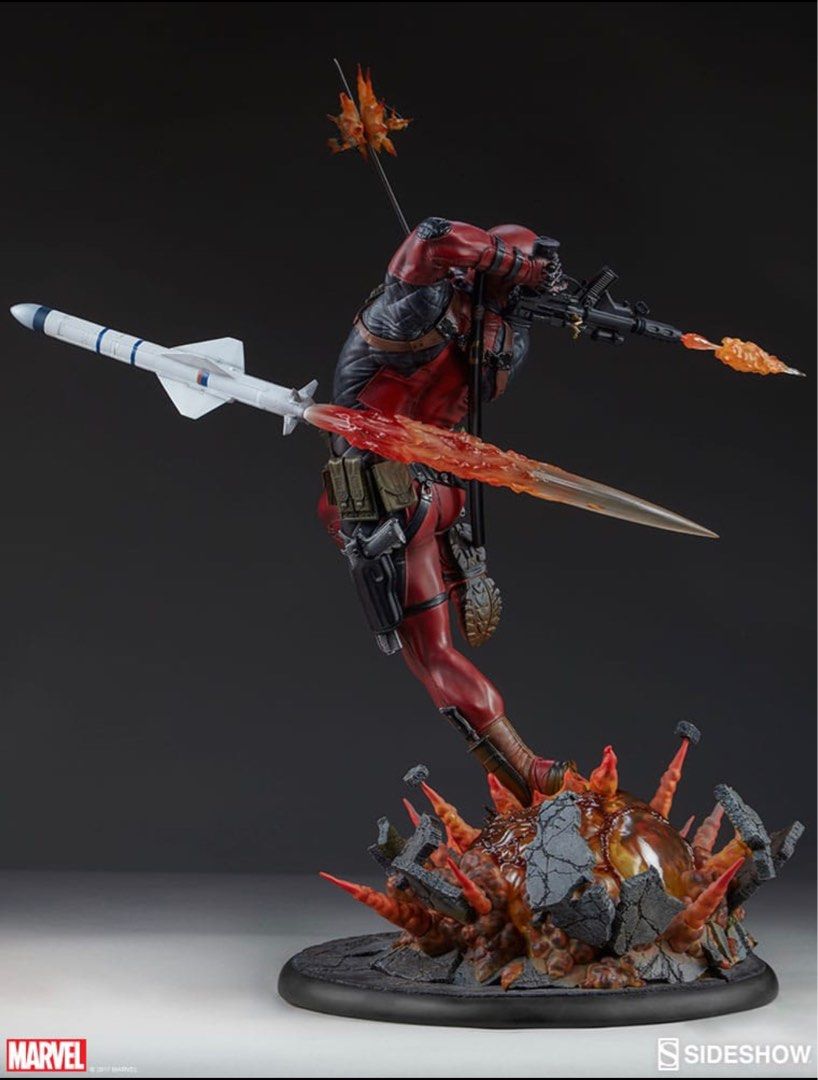 Sideshow Deadpool Premium Format, Hobbies & Toys, Toys & Games on Carousell