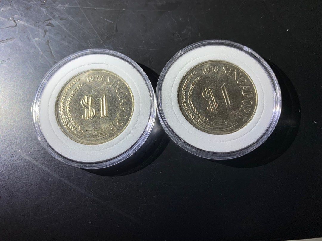 Singapore merlion 1978 one dollar, Hobbies & Toys, Memorabilia ...