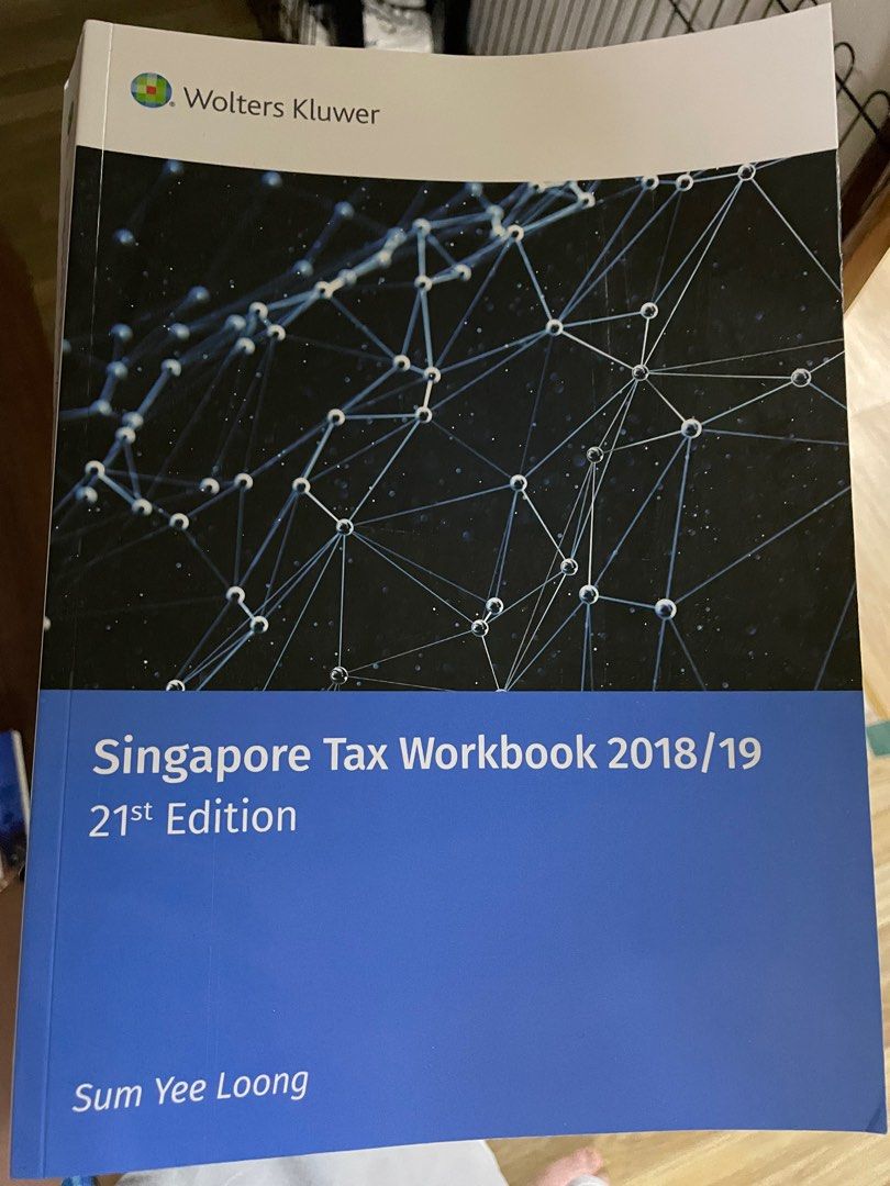 Singapore Tax Workbook 2018/19 21st Edition, Hobbies & Toys, Books ...