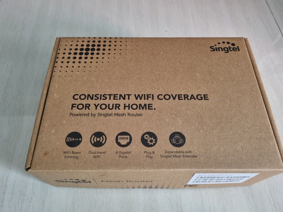 Singtel Mesh Router, Computers & Tech, Parts & Accessories, Networking ...