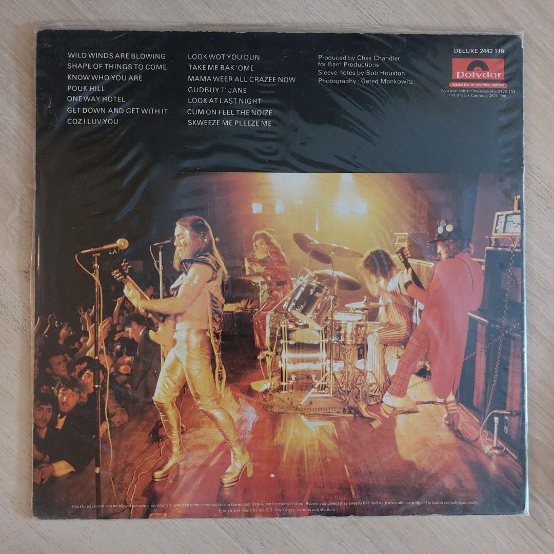 Slade - Sladest vinyl record, Hobbies & Toys, Music & Media, Vinyls on ...