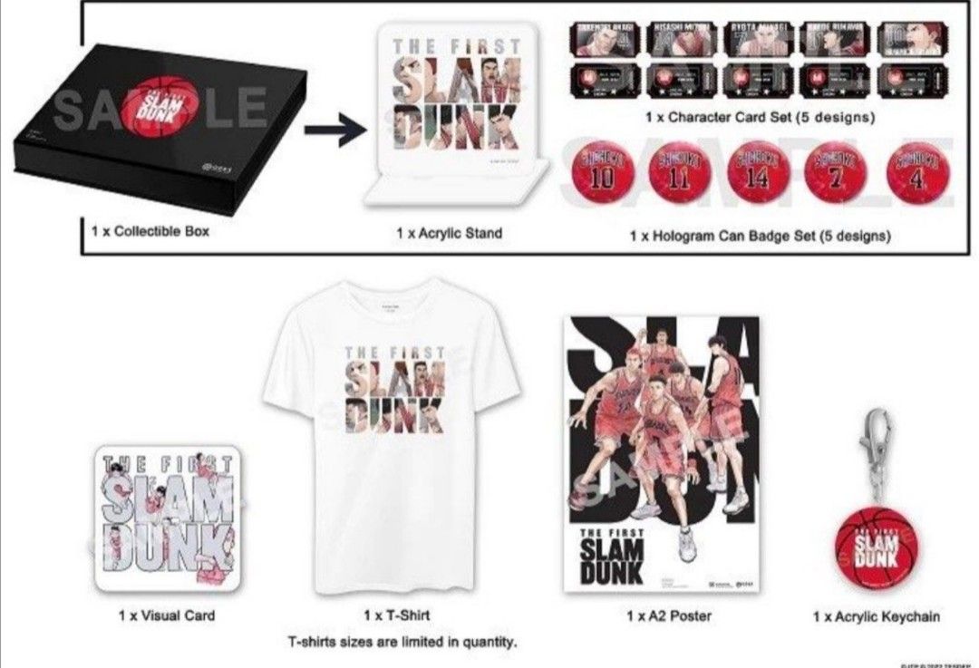 Slam Dunk Movie Collectible, Hobbies & Toys, Memorabilia & Collectibles ...