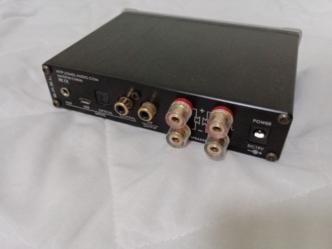 SMSL Q5 Pro Hi-Fi Audio Digital Power Amplifier for Passive bookshelf ...