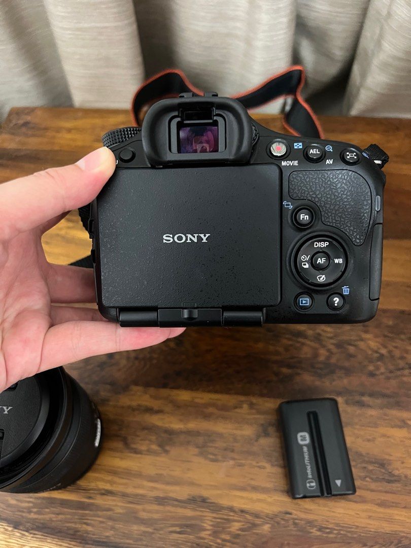 Sony A65 DSLR (body & 2 lenses and 2 batteries), Photography, Cameras ...