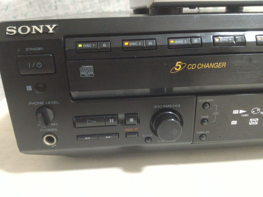 獨家sony mxd-d5c cd/md機, 音響器材, 錄音機 - Carousell