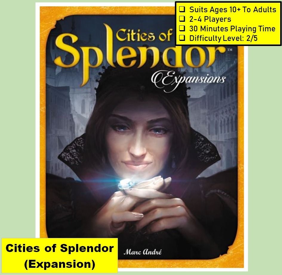 Splendor / Splendor Cities of Expansion (Board Game) Brand New, Hobbies ...