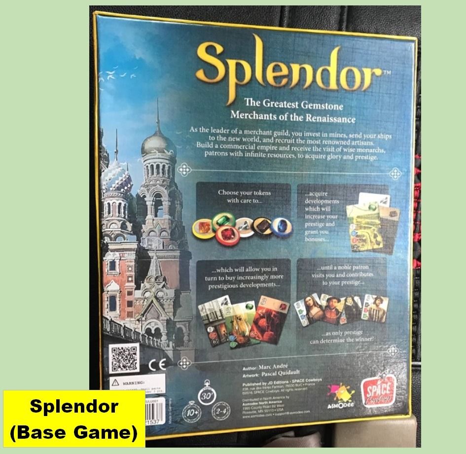 Splendor / Splendor Cities of Expansion (Board Game) Brand New, Hobbies ...
