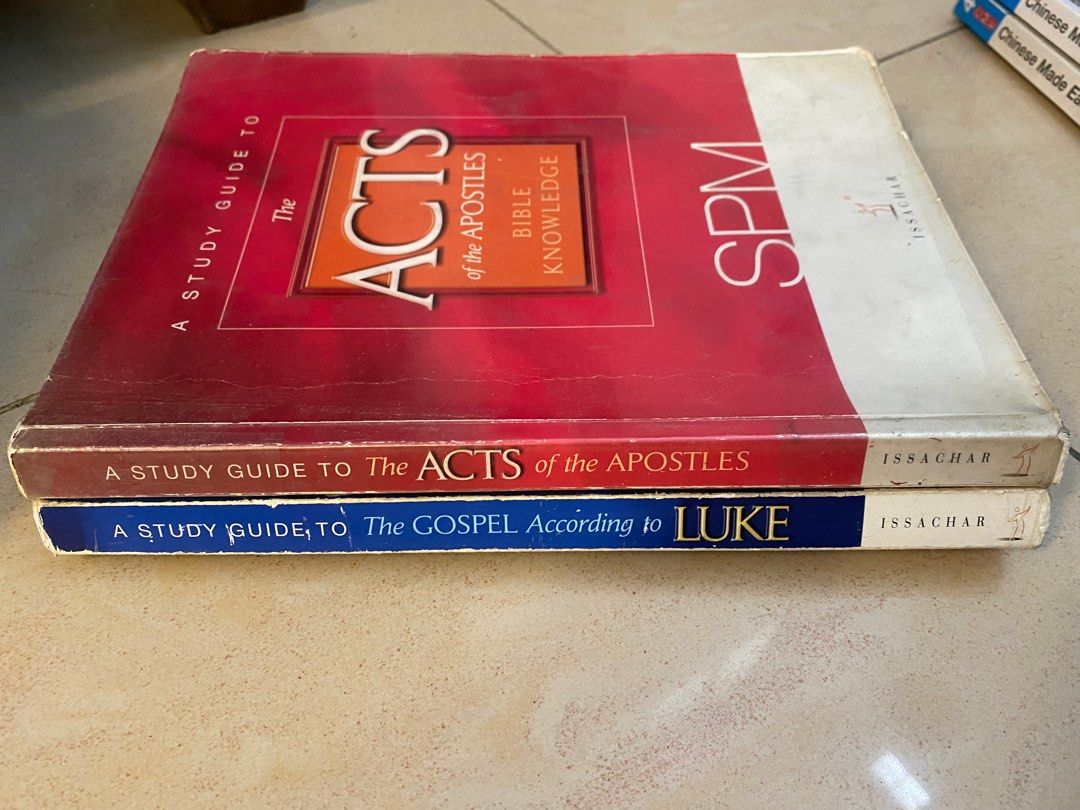 SPM Bible Knowledge Acts & Luke Study Guide, Hobbies & Toys, Books ...