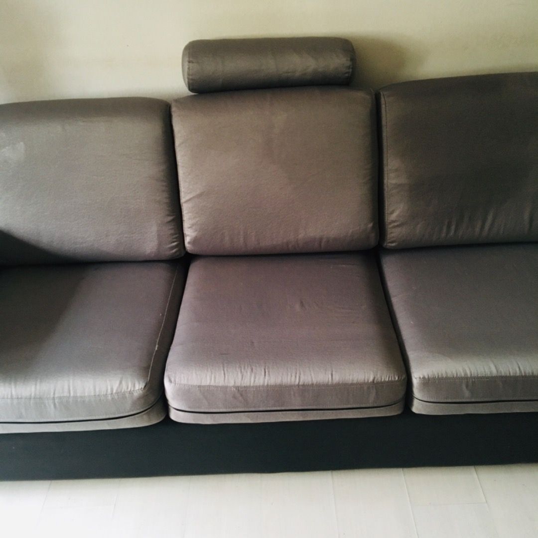 Spring sofa, Furniture & Home Living, Furniture, Sofas on Carousell