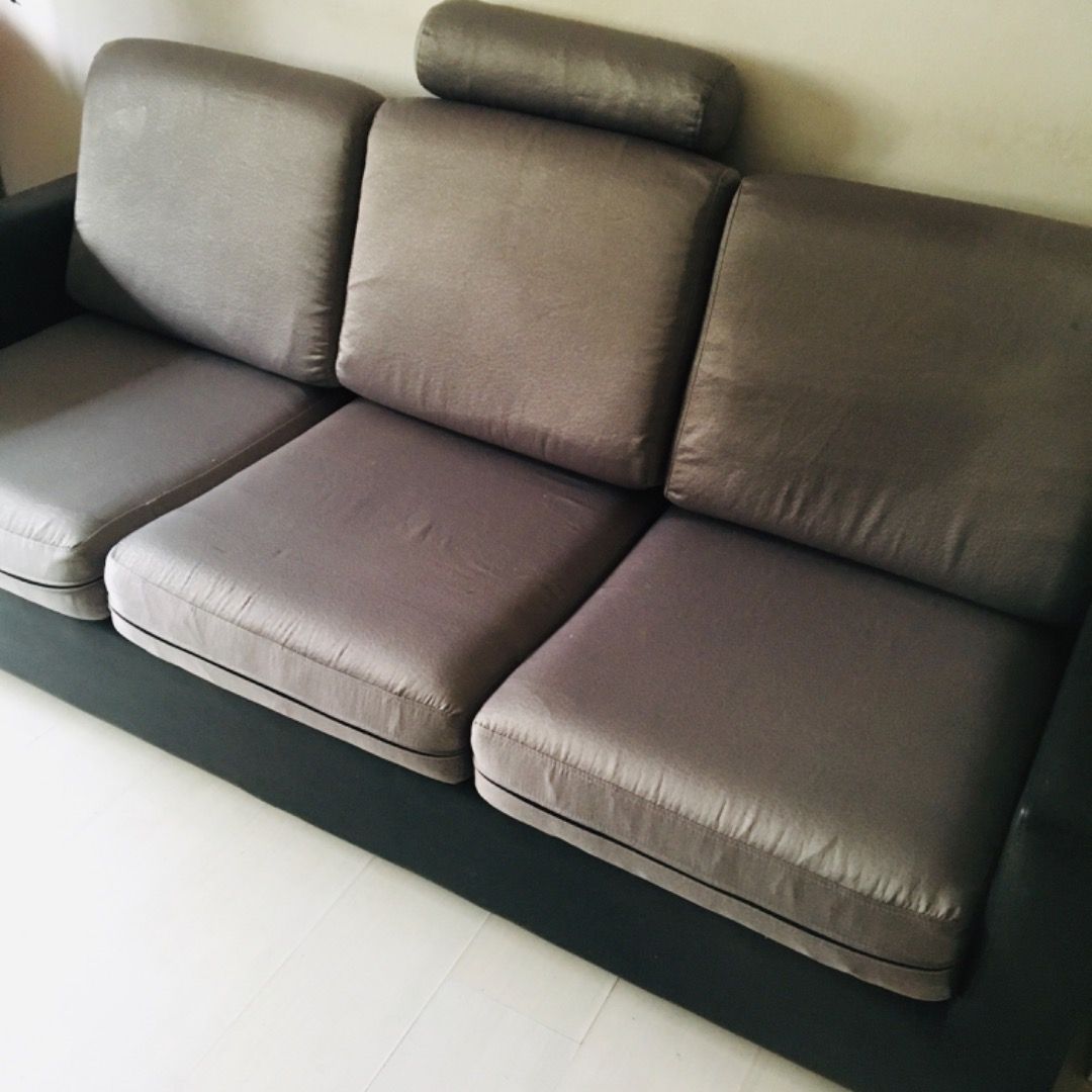 Spring sofa, Furniture & Home Living, Furniture, Sofas on Carousell