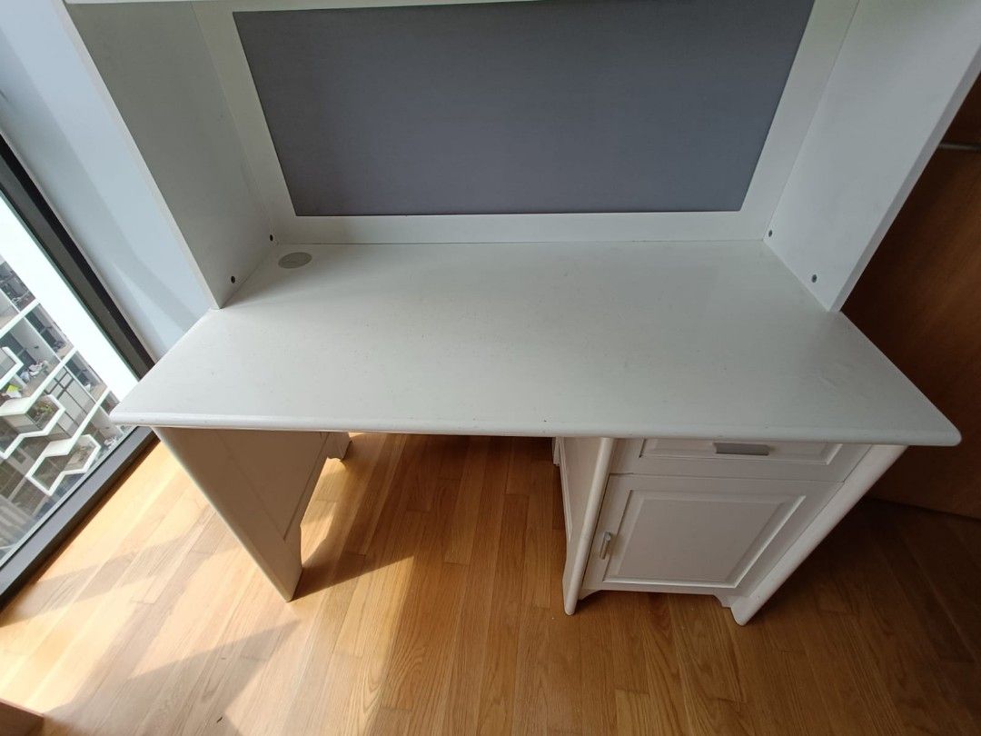 Study Table with shelf, Furniture & Home Living, Furniture, Tables ...