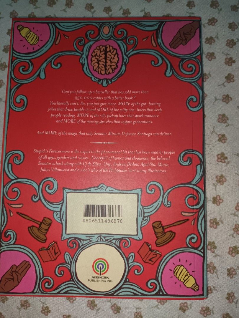Stupid is Forevermore by Miriam Defensor Santiago, Hobbies & Toys ...