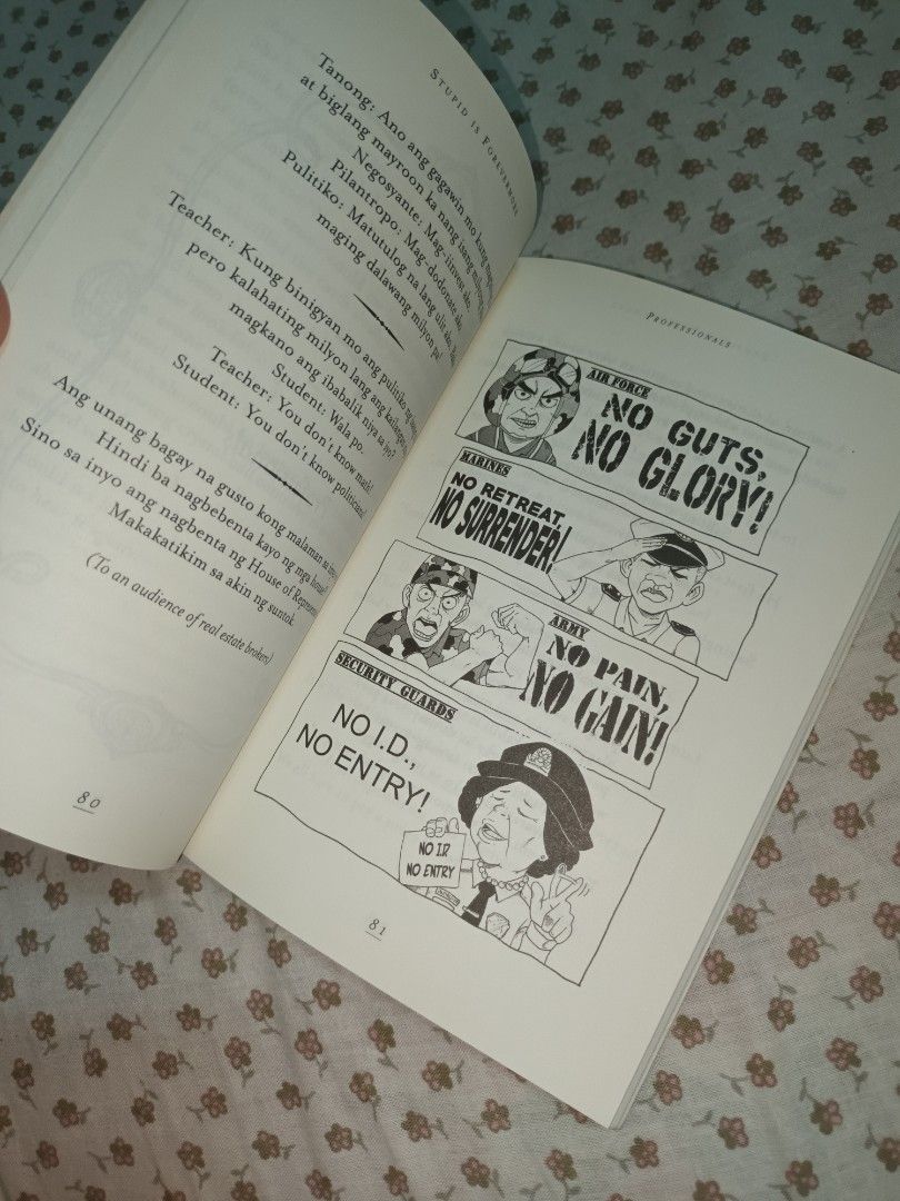 Stupid is Forevermore by Miriam Defensor Santiago, Hobbies & Toys ...