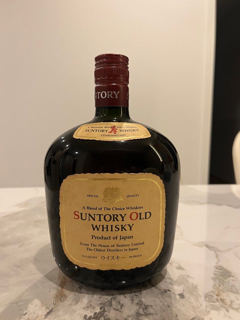 Suntory Old Whisky - 1 Liter, Food & Drinks, Alcoholic Beverages on ...