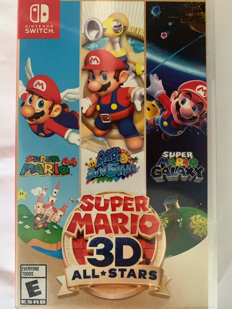 Super Mario 3D all stars Nintendo switch, Video Gaming, Video Games ...