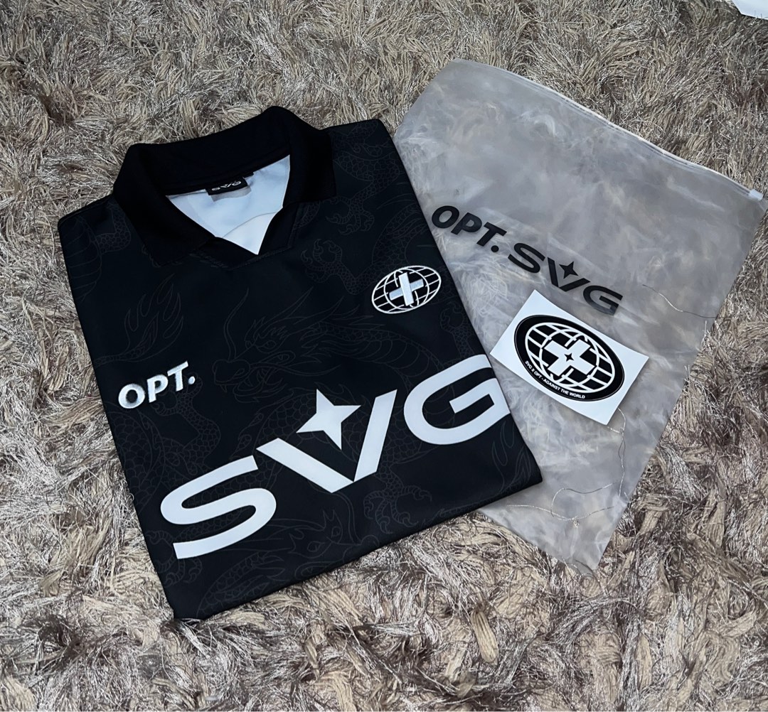 SVG X OPT, Men's Fashion, Tops & Sets, Tshirts & Polo Shirts on Carousell